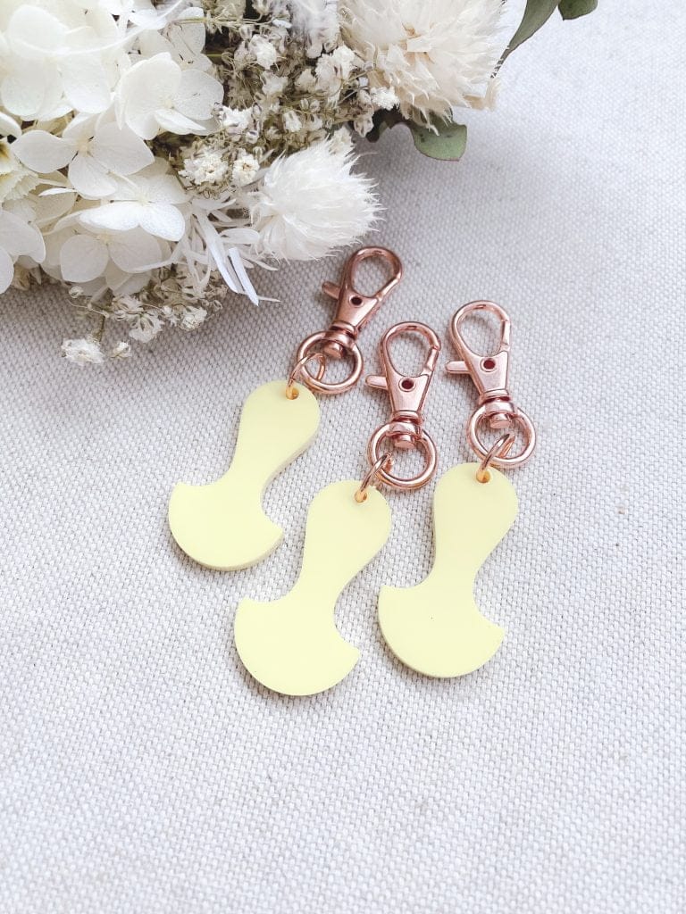 Trolley Tokens - Solid Colour - Chuckle & Wood