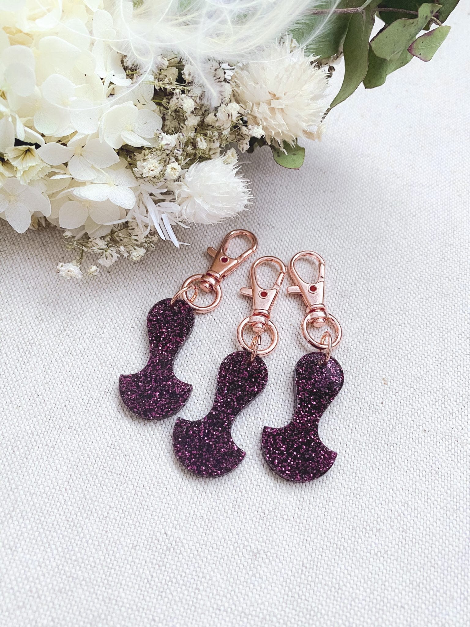 Trolley Tokens - Glitter - Chuckle & Wood