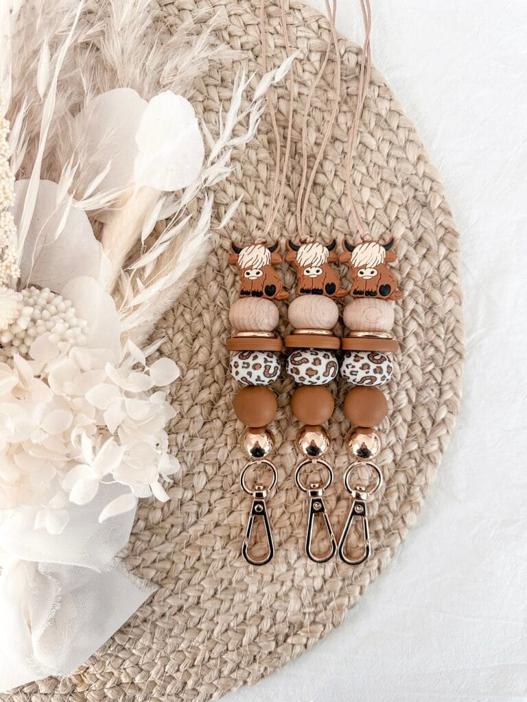 Nelly the Cow Lanyard - Chuckle & Wood