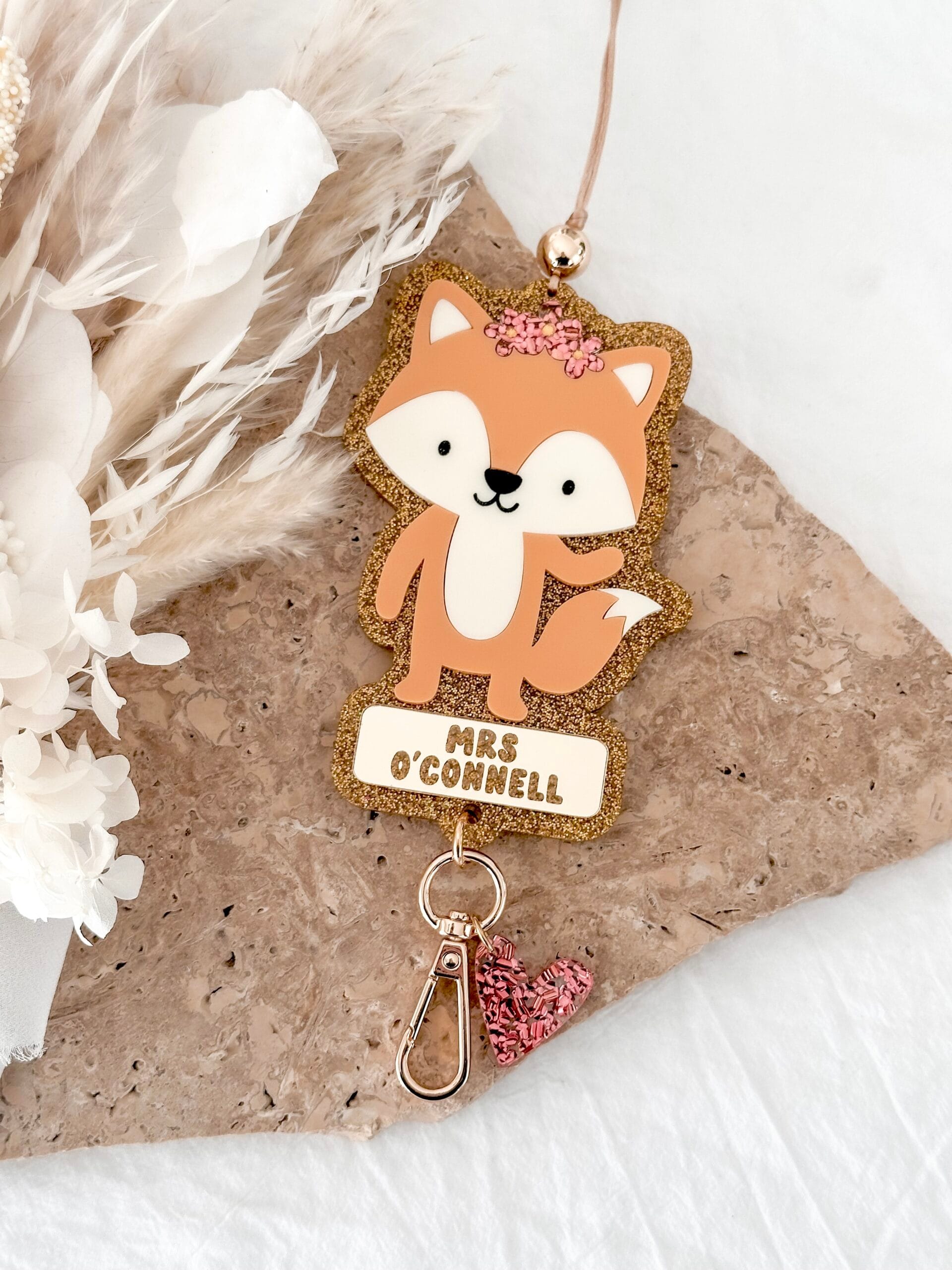 Fox Lanyard - Chuckle & Wood